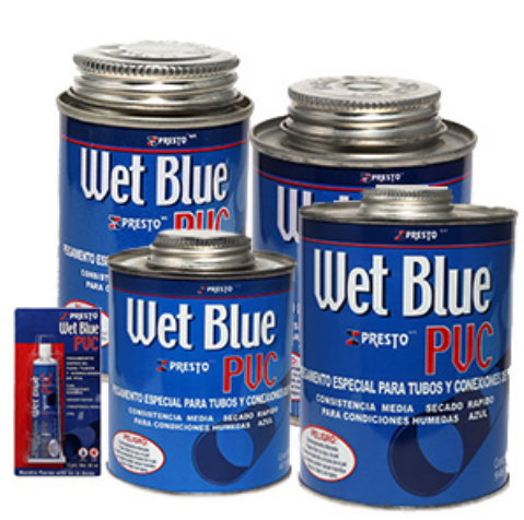 Pegamento PVC Wet Blue – Arena Sílica Toluca